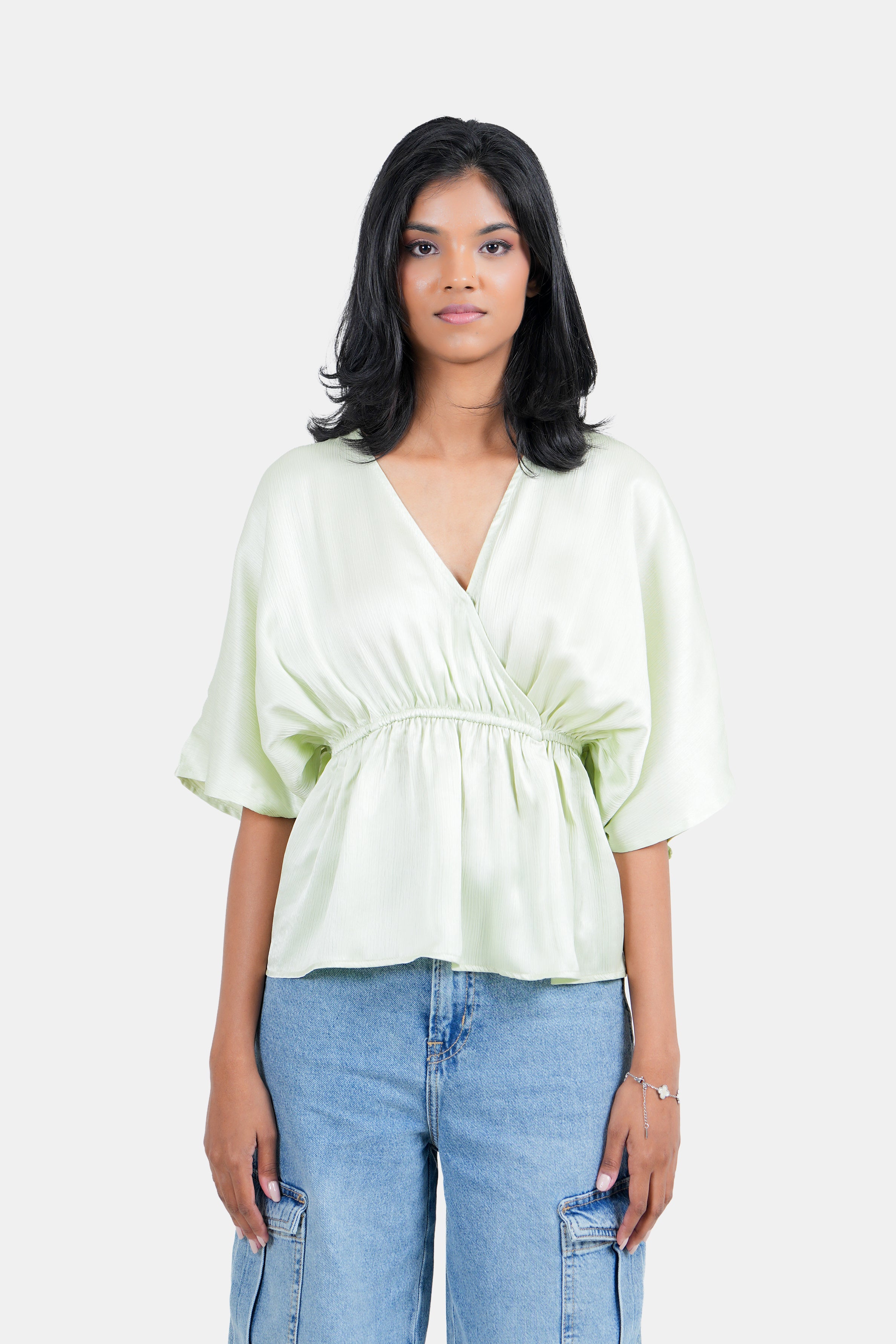 Modano Women’s Cross Neck Top – Casual Wear – Cool Planet Online